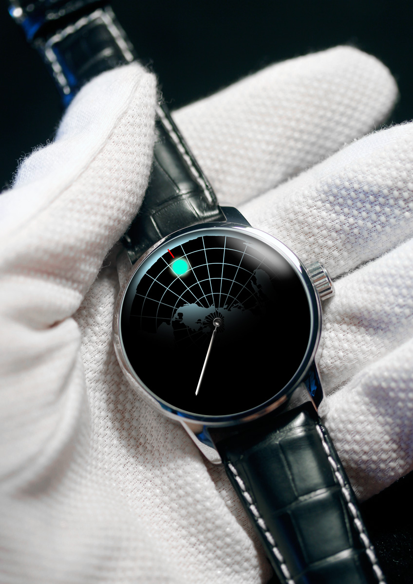 Gleason’s Map Worldtime - Technical Timepieces - Technical Timepieces ...